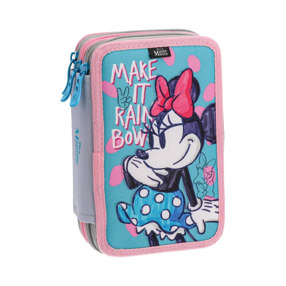 Peračník 3-poschodový plný - make it rainbows, Minnie Mouse ...